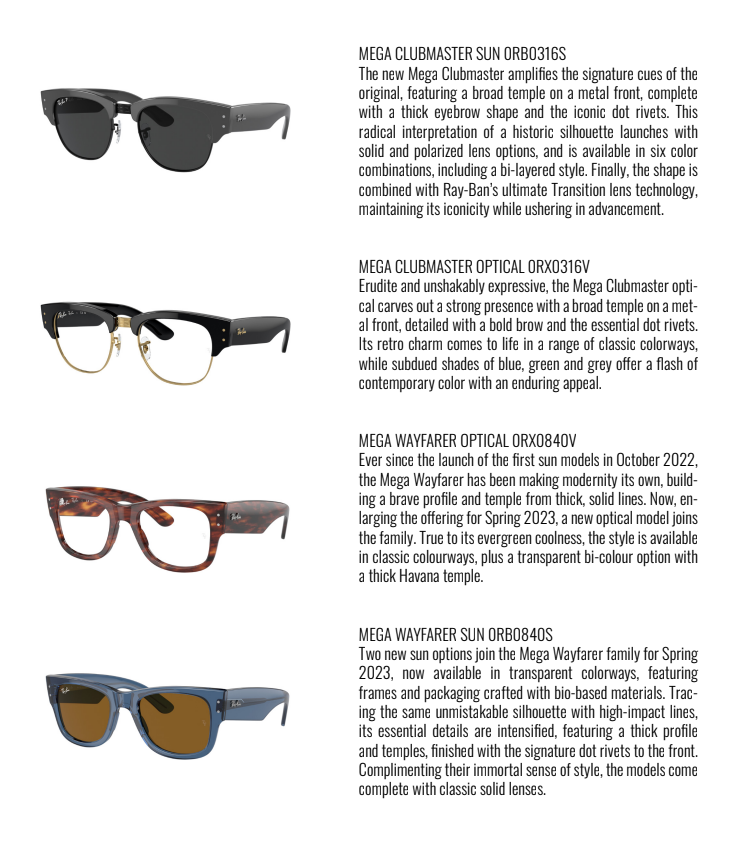 Ray-Ban Launches New 'Genuine Since' Campaign + Mega Designs - Prisme ...