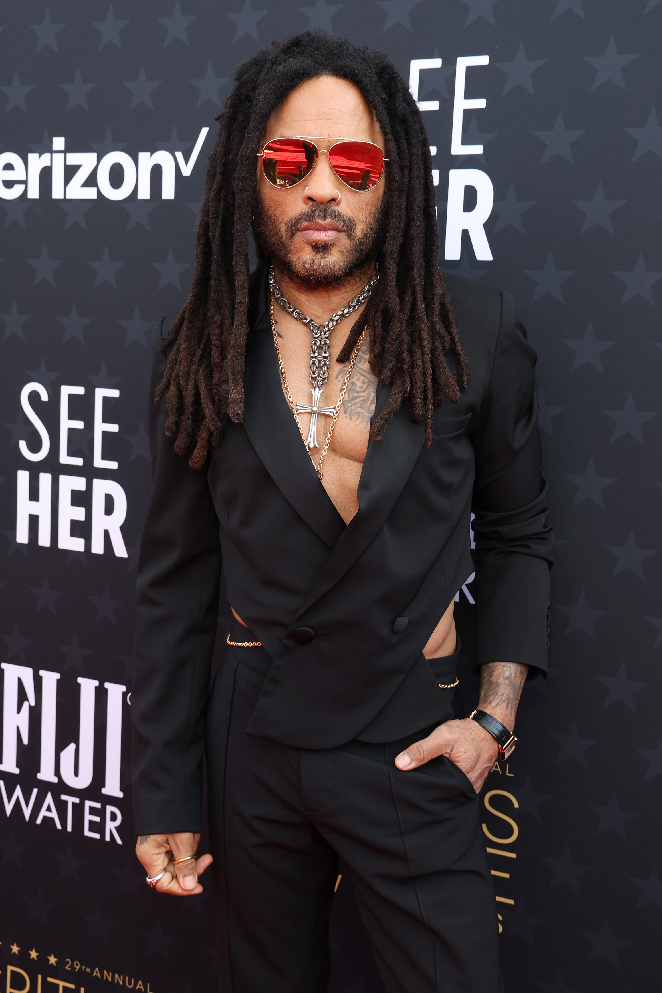 Lenny Kravitz, Jon Hamm, Ali Wong Wear EssilorLuxottica for Awards ...