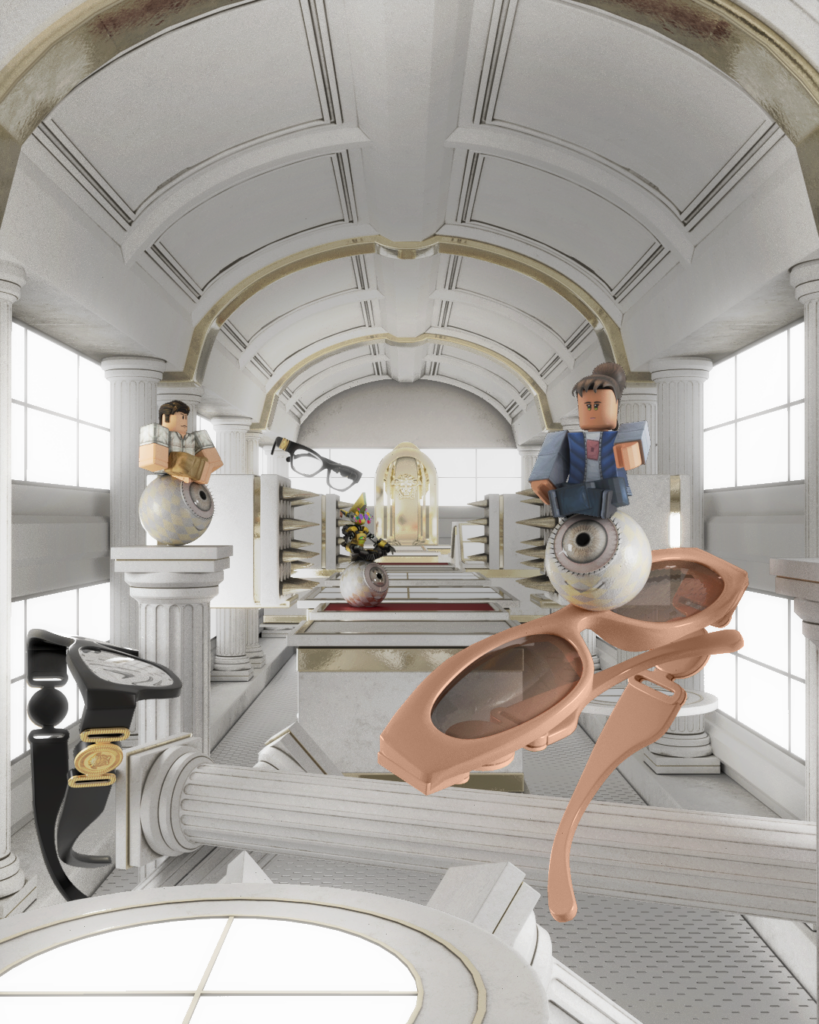 Versace’s iconic Biggie eyewear on LensCrafters Eye Odyssey: World of ...